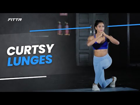 How To Do Curtsy Lunges | Exercise Video