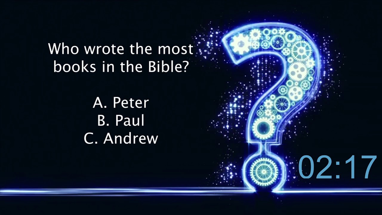 Bible Trivia Countdown (Free to use)