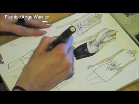 Fashion Sketching 101- How to become a fashion designer