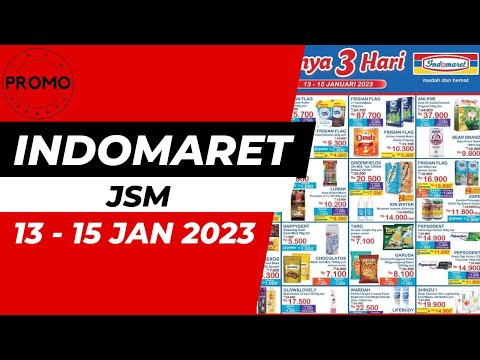 Promo Indomaret JSM Hanya 3 Hari Weekend Ini Terbaru 13 - 15 Januari 2023 | Berlaku Jawa Bali Lombok