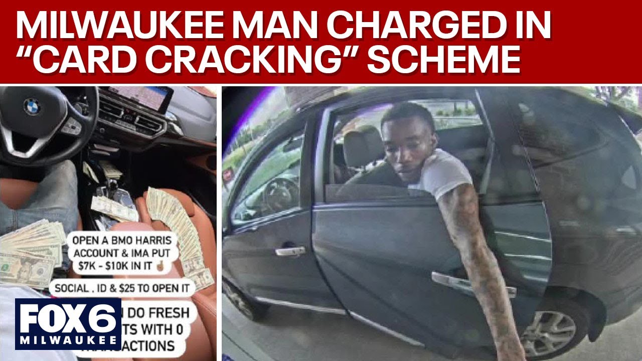 'Card cracking' scheme: Milwaukee man accused, already in prison | FOX6 News Milwaukee