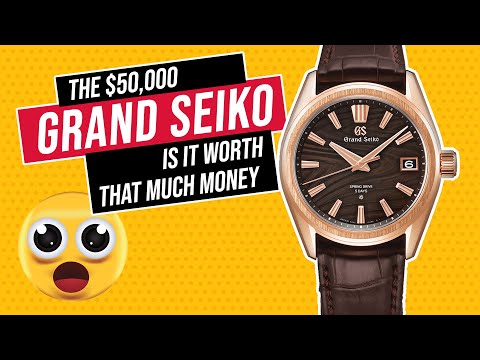 Is The Grand Seiko SLGA008 Worth $50,000?
