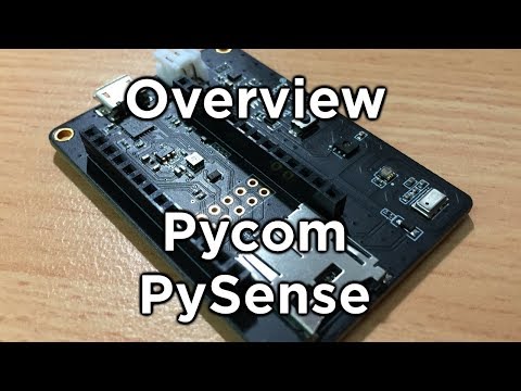 Pycom Pysense Quick Overview - Video Tutorial Australia