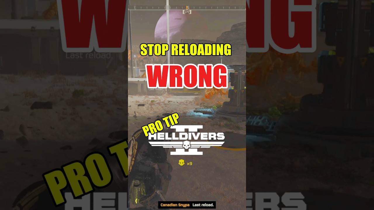 99% of Players RELOAD WRONG in Helldivers 2