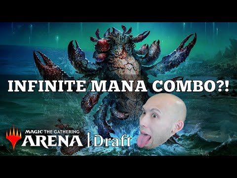 INFINITE MANA COMBO?! | Chromatic Cube Draft | MTG Arena