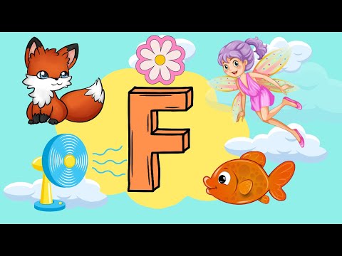 Words That Start with F | Words That Start with Letter F for Toddlers | Kids Learning Videos