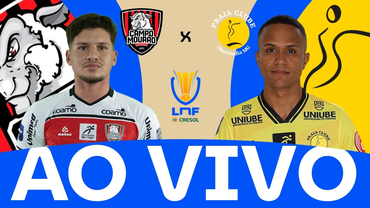 JOGO COMPLETO | LNF 2026 | CAMPO MOURÃO X PRAIA | RODADA 02