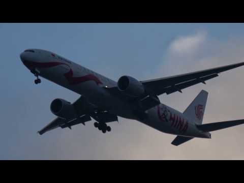 Special Livery // Air China Boeing 777-39L(ER) // B-2006 Approach Frankfurt Airport // FRA/EDDF