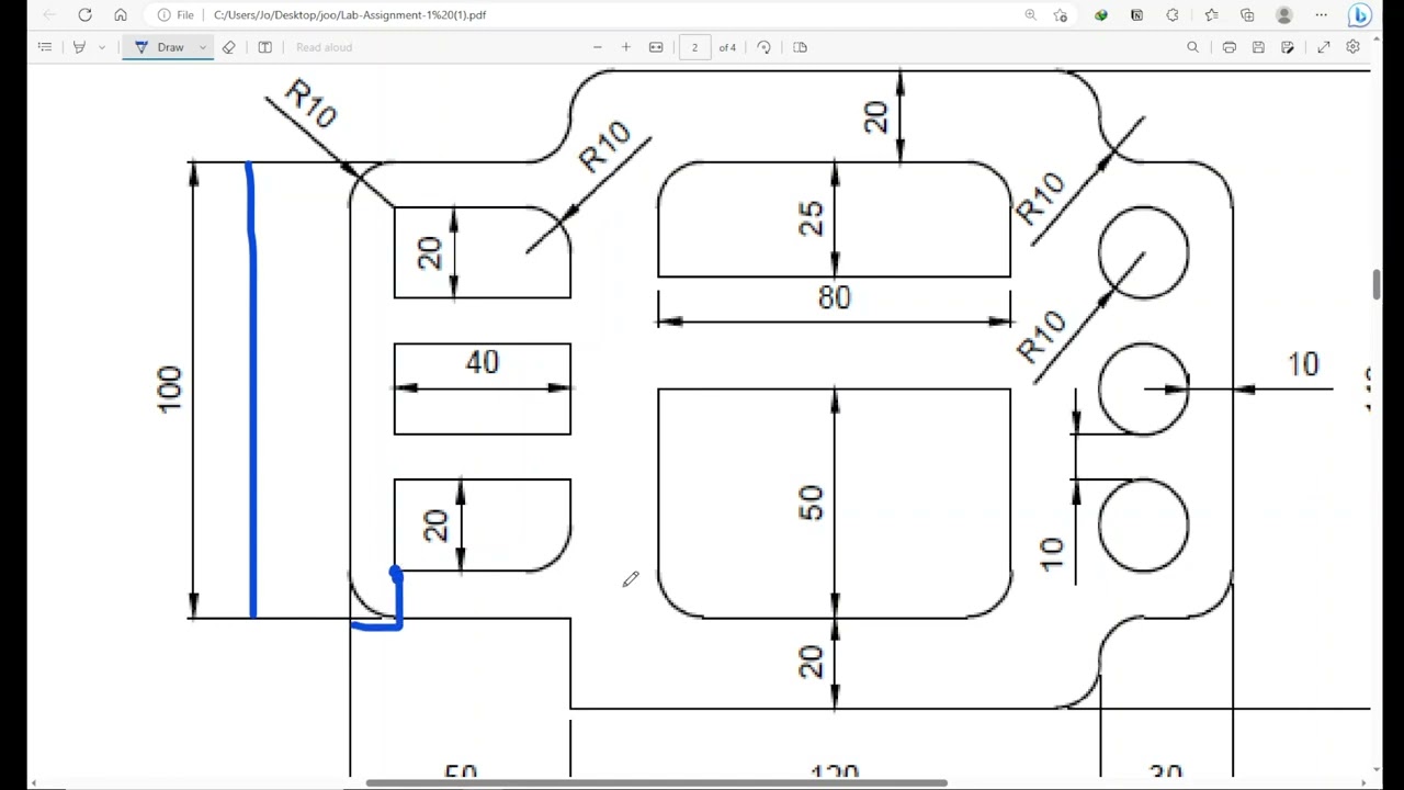 Solve Auto cad Assignment (Page 2)