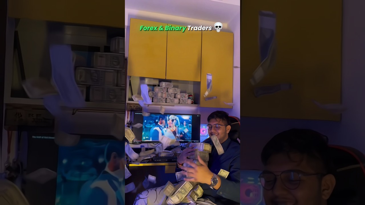 Options Traders Vs Binary & Forex Traders 💸💹 #binary #trading