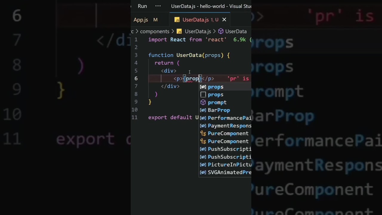 Props in React Js - React Tutorial