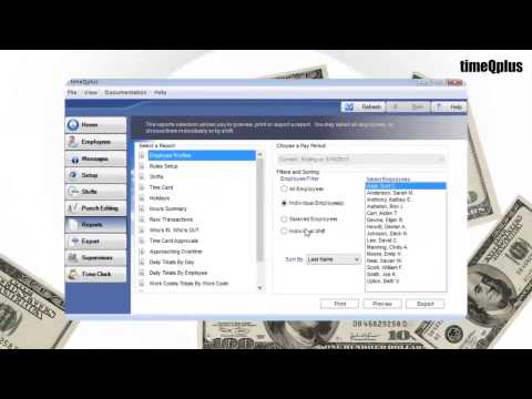 Acroprint timeQplus Biometric Time and Attendance System Clock Choosing ...