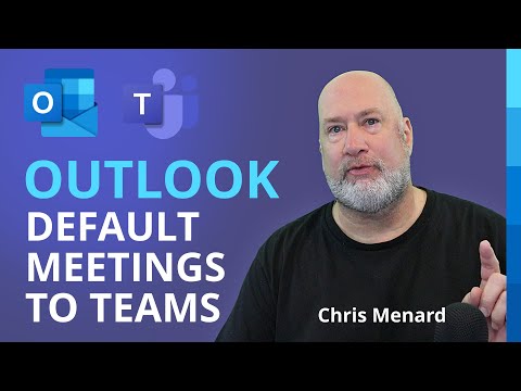 Outlook - Teams Meeting the default and Meet Now Feature