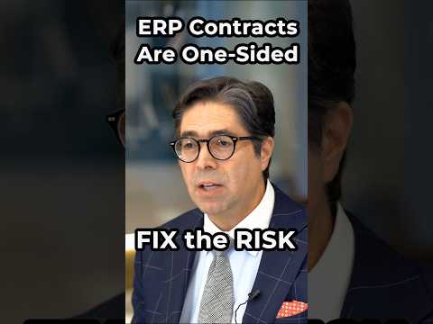 Navigating One-Sided ERP Software Contracts: Key Risk Mitigation Tips