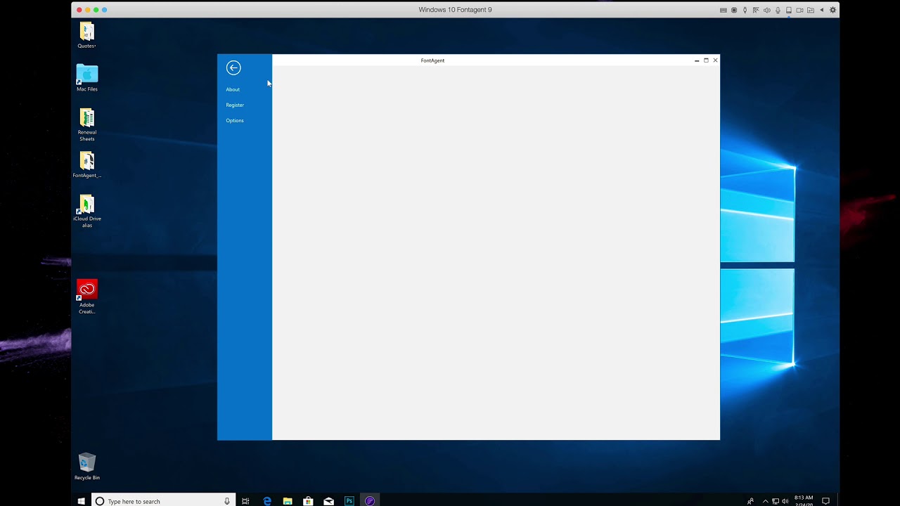 Fontagent windows 9 installation and Plug in placement