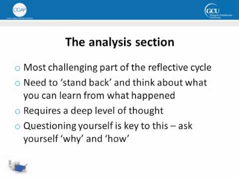 Study guide 17: Reflective writing