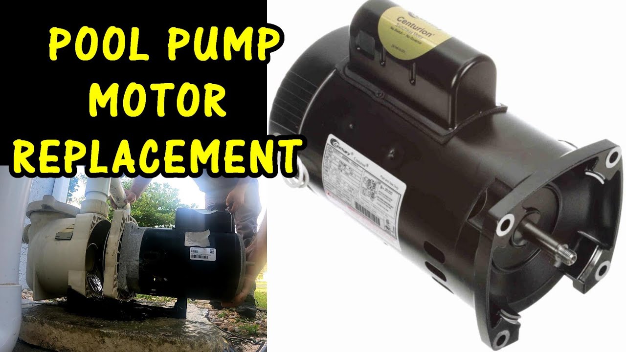 How to Replace a Pool Pump Motor – Century Centurion - Step by Step Video 🛠️