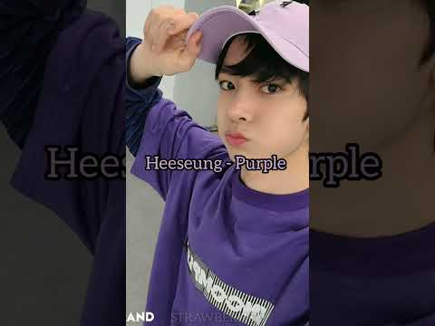 Which colors suits Enhypen Best #kpop #xyzbca