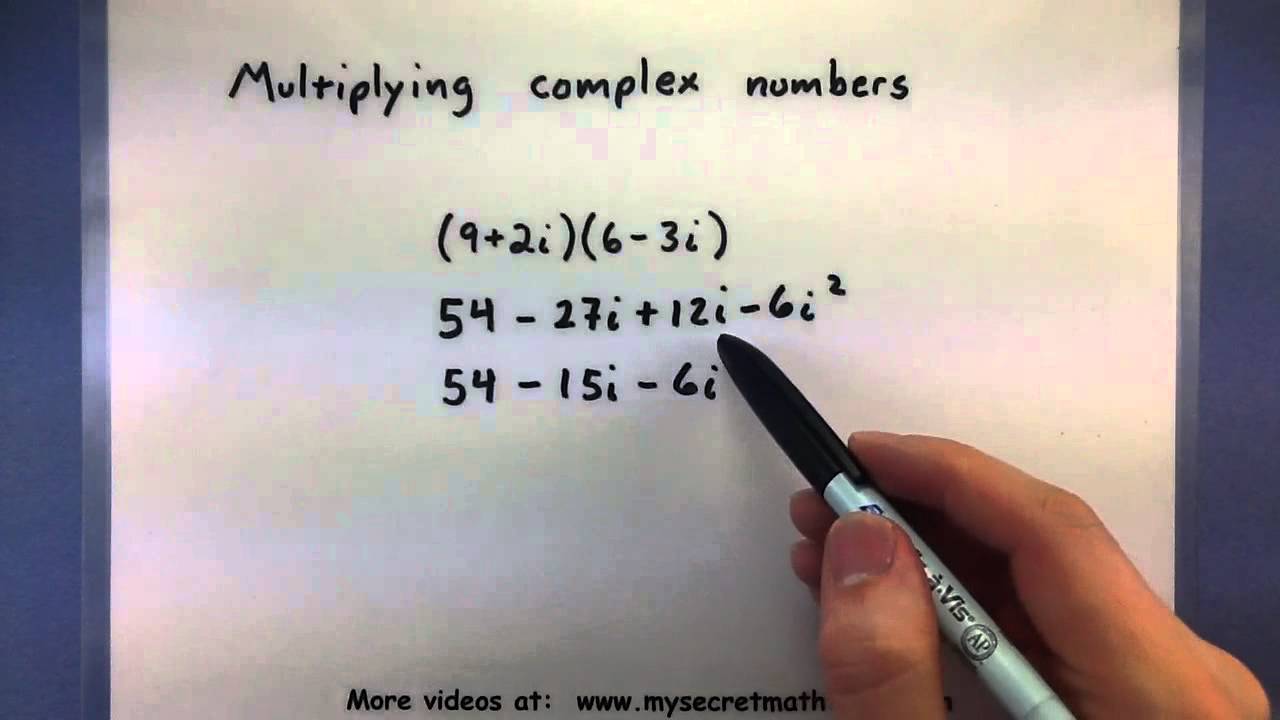 Pre-Calculus - Multiplying complex numbers