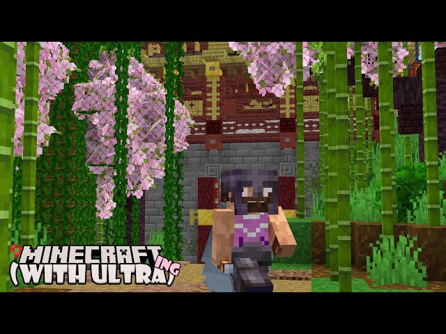 Custom Cherry Blossom Trail Minecraft Map