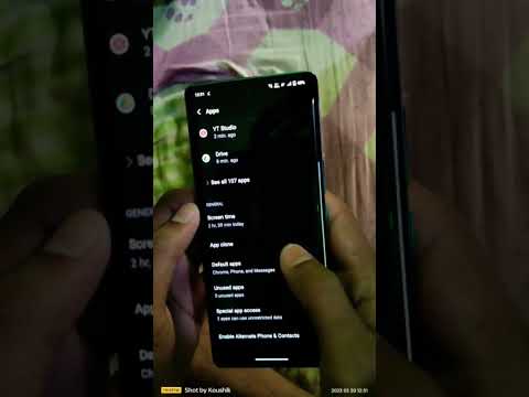 Change Google dialer in vivo v27 pro 5g mobile #shorts #5g #v27pro #google #googledialer #settings