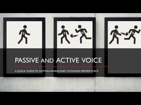 Passive and Active Voice