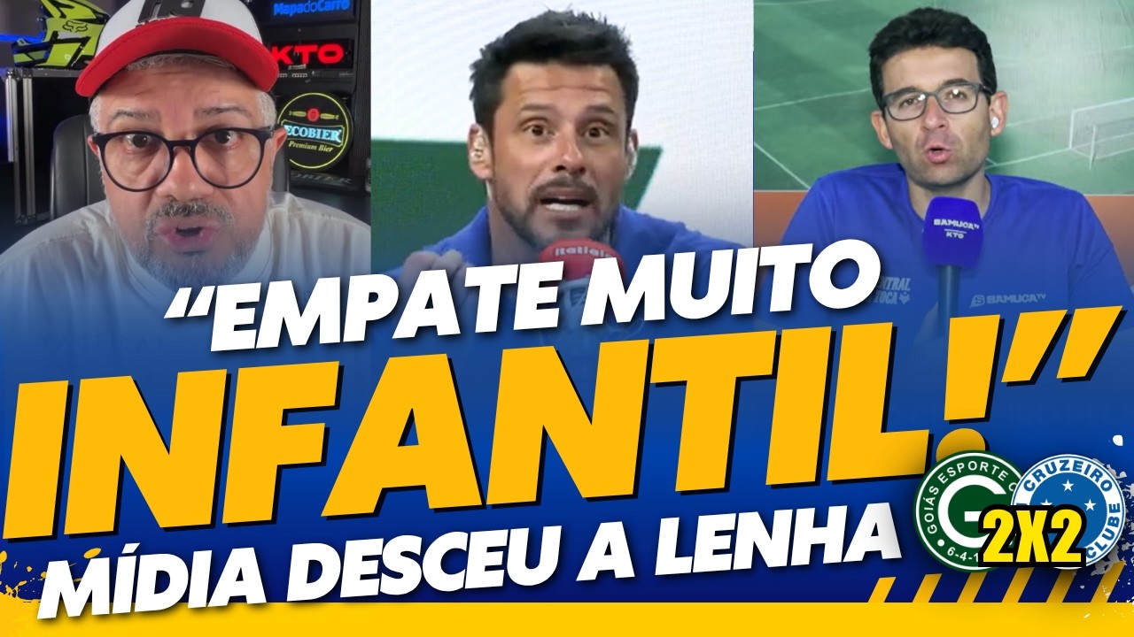The media is unforgiving and harshly criticizes Cruzeiro players after letting victory slip away.
