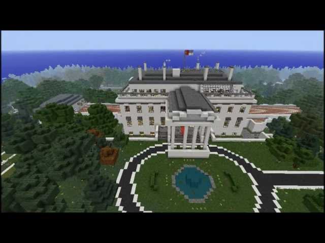 Full Scale White House Minecraft Map