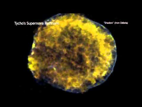 Tycho's Supernova Remnant in 60 Seconds (High Definition)