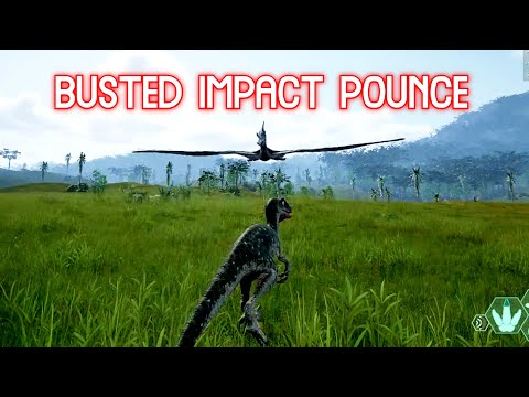 Impact pounce is defitely not a magnetic aimbot - Update 5 - The Isle Evrima. Utahraptor