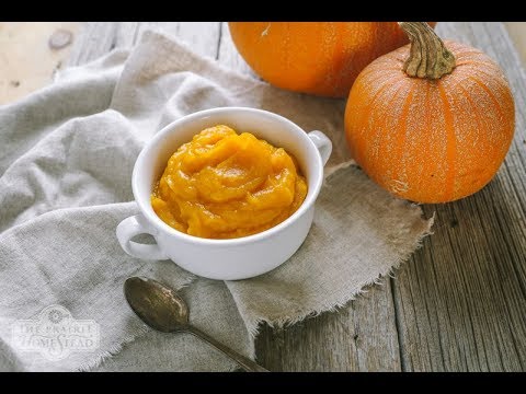 How to Make Pumpkin Puree (EASY method!)