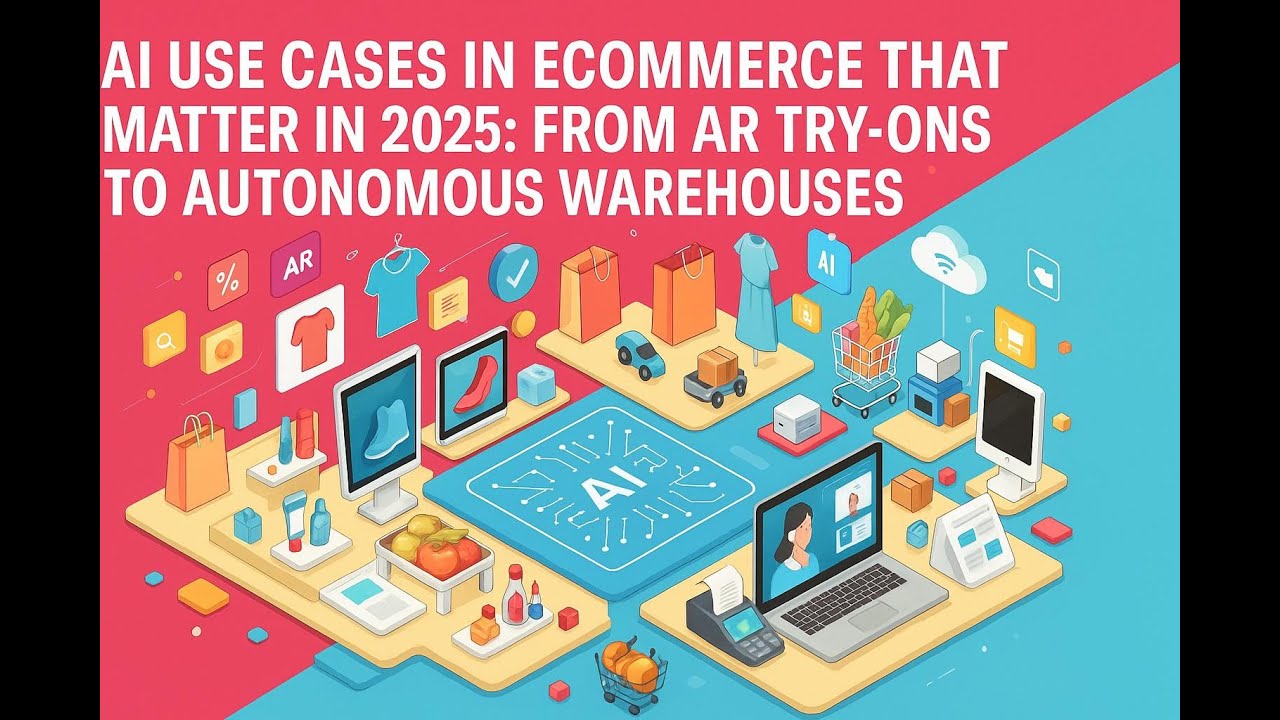 AI Use Cases in Ecommerce That Matter in 2025 From AR Try Ons to Autonomous Warehouses