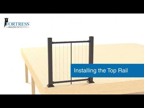 How To Tension a Cable Railing | Fortress Building Products Fe26 V-Series
