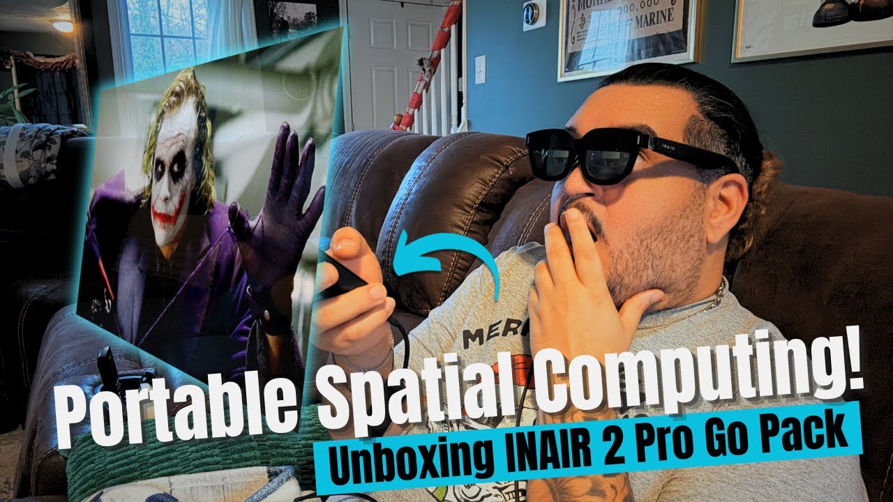 These AR Glasses Surprised Me! INAIR Pro 2 Go Pack Unboxing