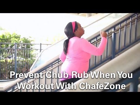 Prevent Chafe, Thigh Rub and Chub Rub When You Work Out with ChafeZone