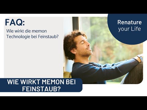 Wie wirkt memon bei Feinstaub?
