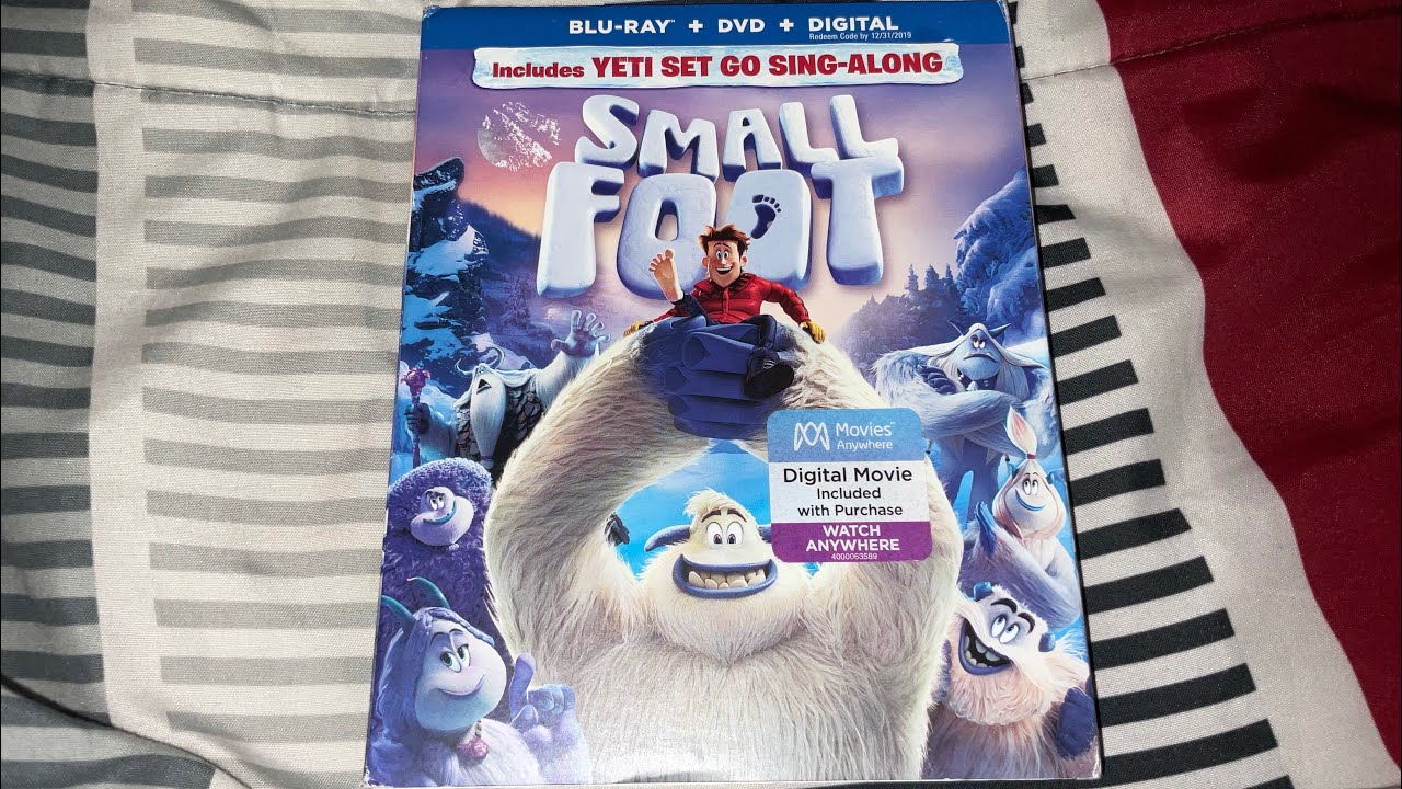 Opening to Smallfoot 2018 DVD