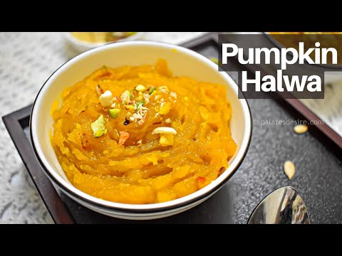 How to make Pumpkin Halwa Recipe - Kaddu Halwa @palatesdesire