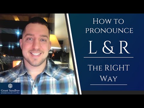 How to Pronounce L and R the RIGHT Way