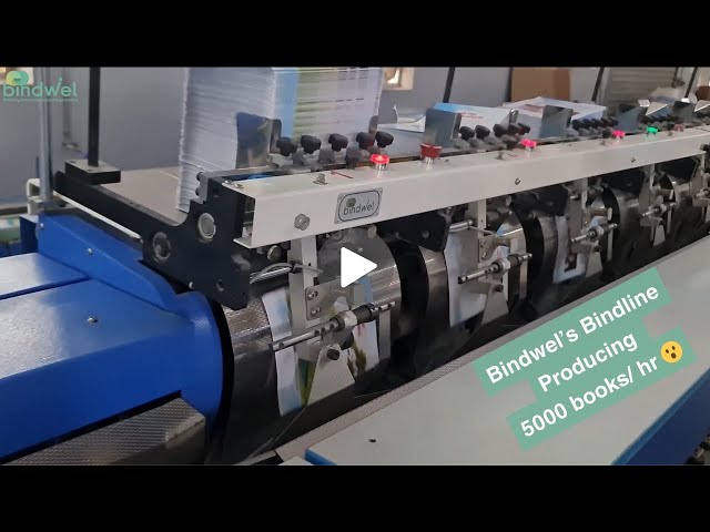 Binding Machine - Bindwel BW2500 Six Clamp Perfect Binding Machine ...