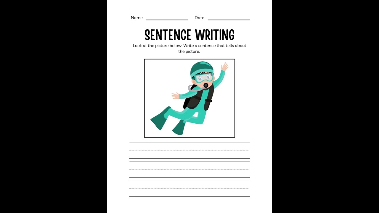 Summer Kindergarten Workbook  | Printable