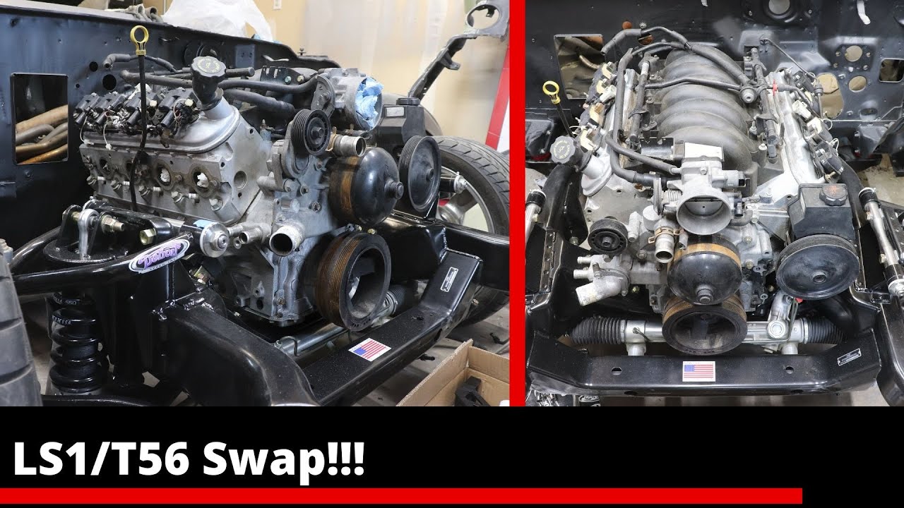 How to swap a Ls into a camaro!