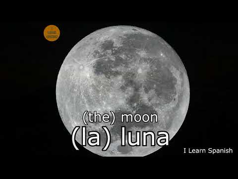 Spanish Vocabulary | Outer Space | I Learn Spanish