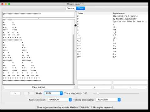 Thue in Java | M.V.M-n.
