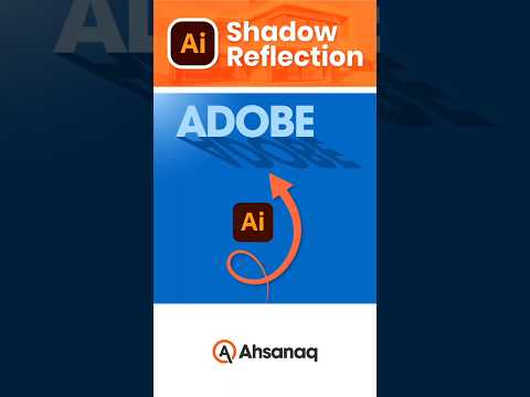 Learn Adobe illustrator tutorial Shadow Reflection - Mind Luster