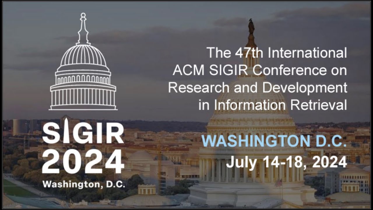 SIGIR 2024, Keynote: Representation Learning and Information Retrieval - Speaker, Yiming Yang