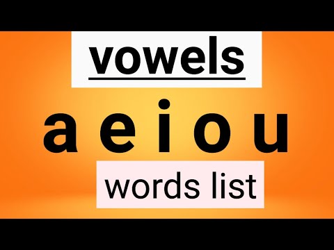 a, e, i, o, u vowel words| vowels lists| vowels with picturers| vowel worksheet for ukg