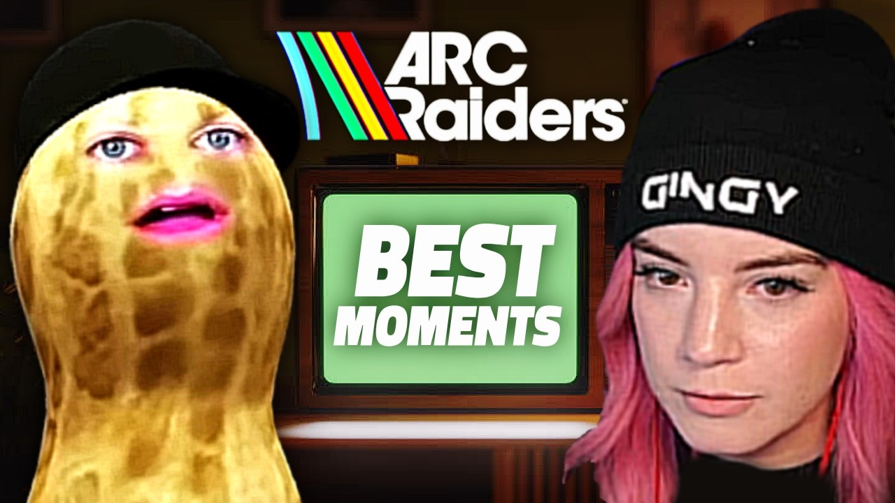 TheBurntPeanut with Gingy BEST & FUNNIEST MOMENTS in ARC RAIDERS