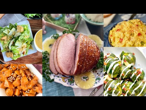 Easter Menu Ideas from a Southern kitchen! Easy Easter side dishes you'll love!