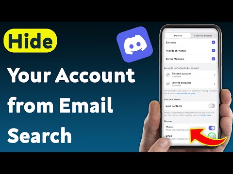 How To Hide Your Discord Account from Email Search (Updated)